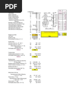 Lifting Lug Excel Sheet | PDF | Bending | Solid Mechanics