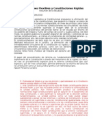 Cuál Es La Diferencia Entre Constitución Rígida y Flexible | PDF ...