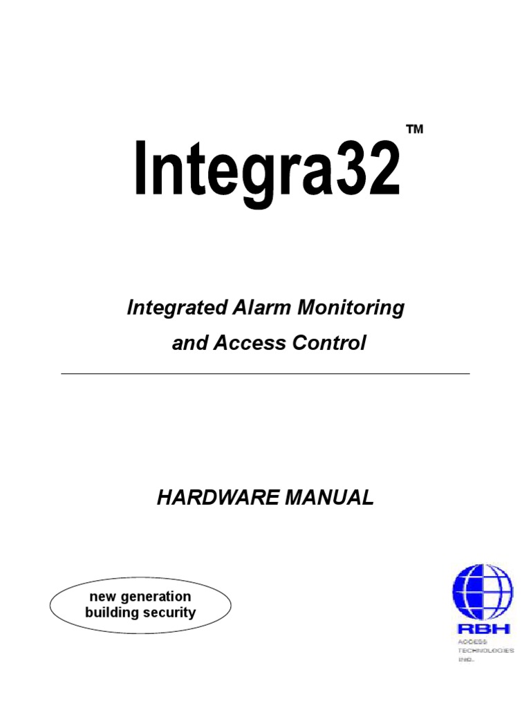 RBH Integra32 IRC-2000 Manual | PDF | Relay | Modem