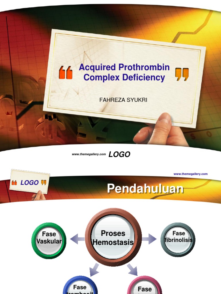 Acquired Prothrombin Complex Deficiency | PDF