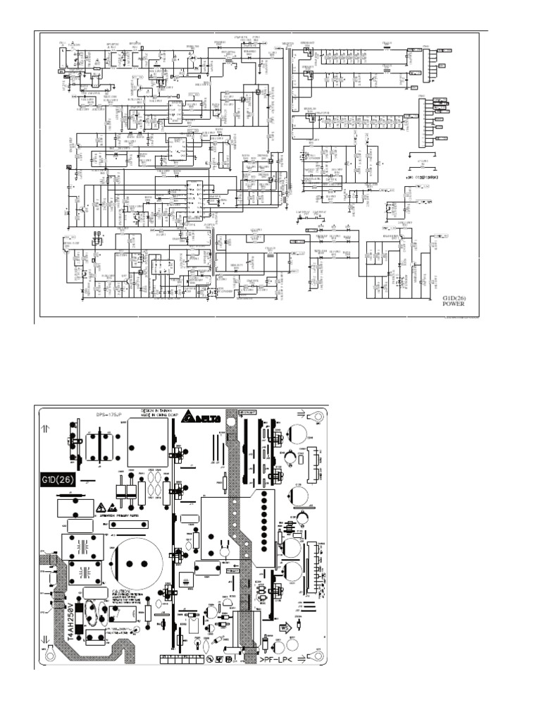 Fuente de Poder Delta Dps-175jp g1d - 26 | PDF