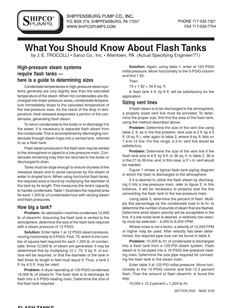 MLIT SKFT FlashTanks | PDF | Technology & Engineering