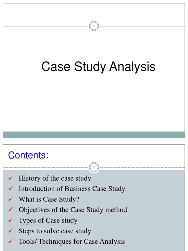 Case Study Analysis | PDF | Case Study | Strategic Management