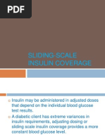 Humalog Sliding Scale | PDF | Wellness
