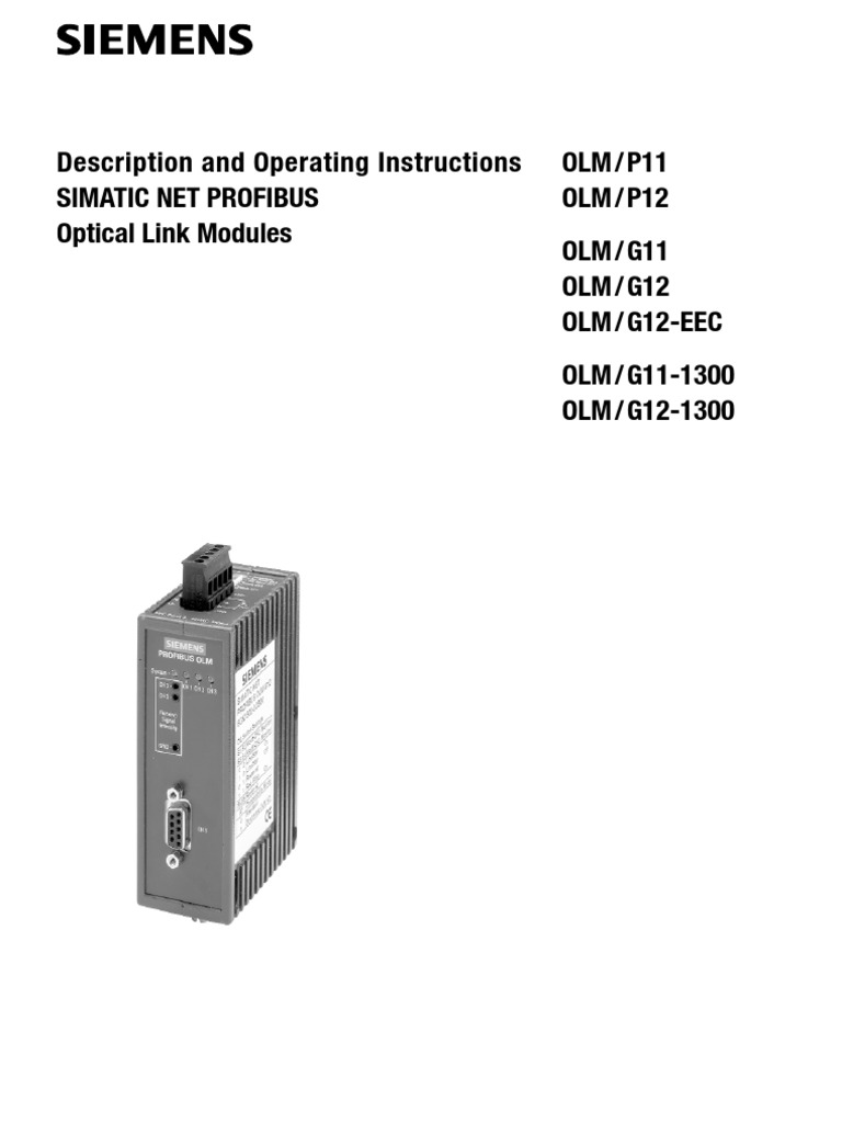 OLM Module | PDF | Electrical Connector | Ac Power Plugs And Sockets