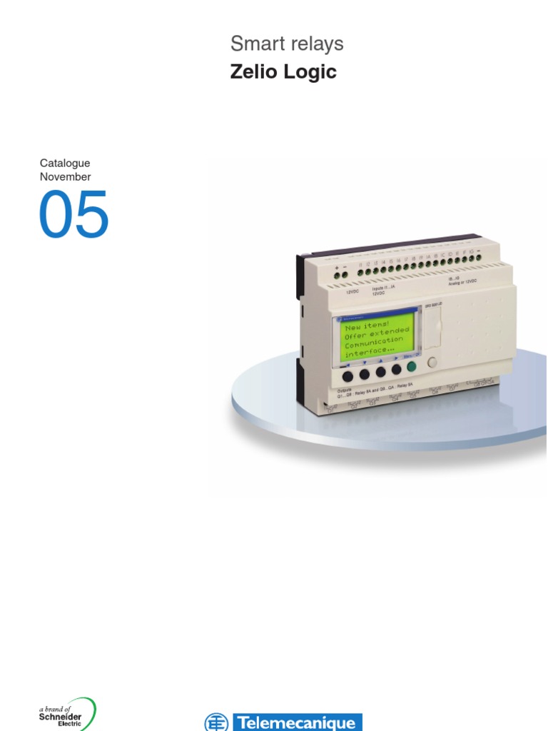 Catalogo Zelio | PDF | Relay | Automation