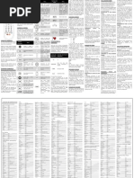 Manual Control Universal GDCT-840T | PDF | Control remoto | Informática