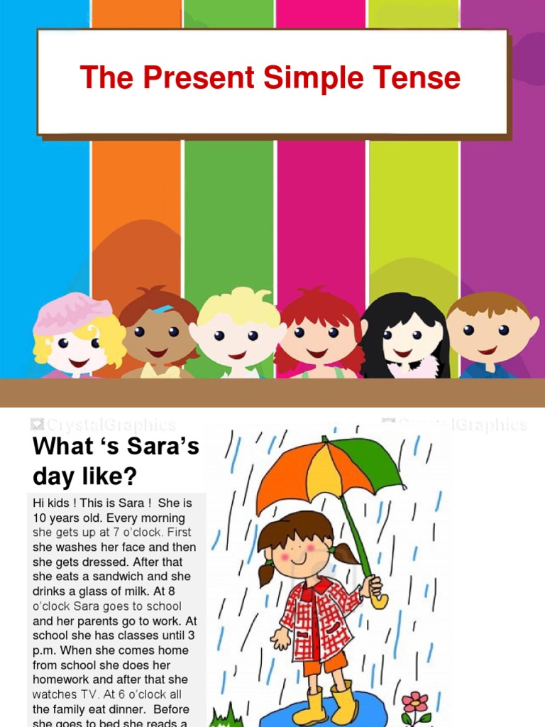 Understanding Present Simple Tense for Kids | PDF | Grammatical Tense ...