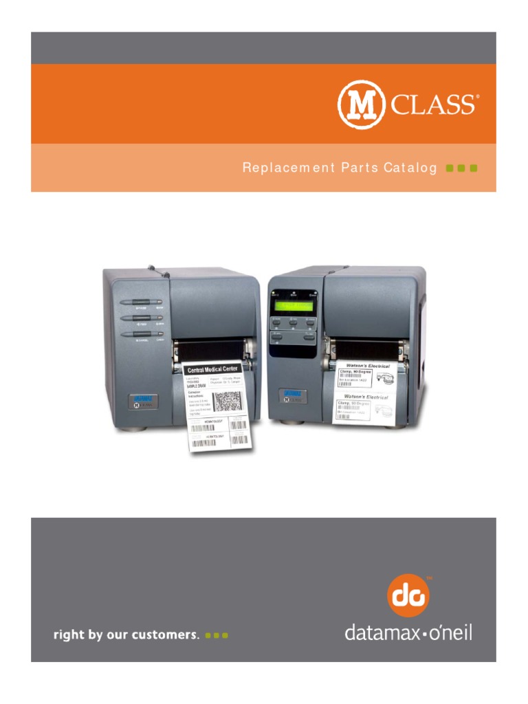 Datamax M-Class Parts List | PDF