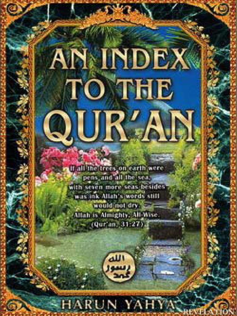 An Index To Quran by Harun Yahya (Alphabetical Book Marks) | PDF ...
