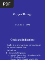 FiO2 Estimation and Conversion Guide | PDF