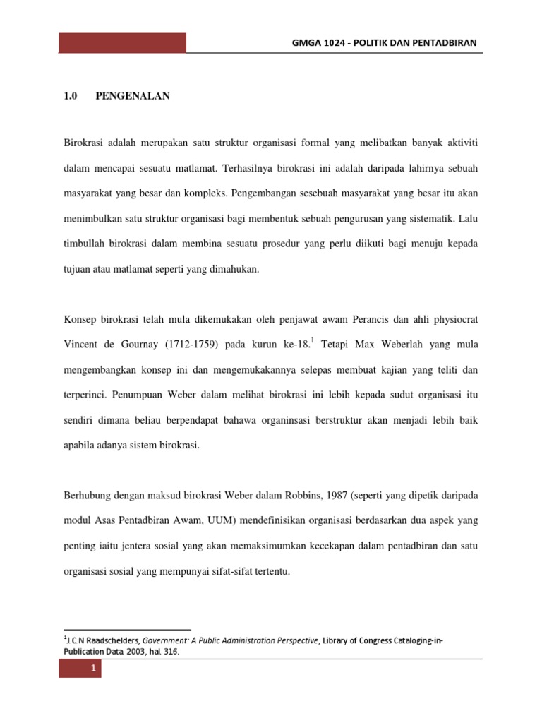 Transformasi Birokrasi | PDF | Karier & Perkembangan | Bisnis
