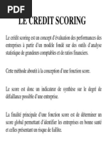 Cours Scoring | PDF | Banques | Risque