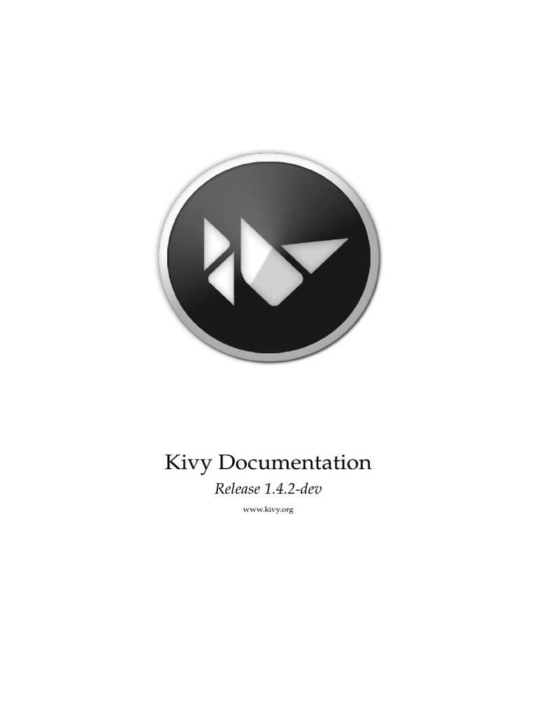 Kivy Latest | PDF | Widget (Gui) | Operating System