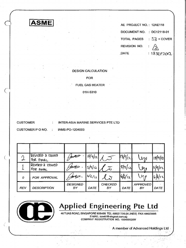 Vessel Design Calculation | PDF | Pipe (Fluid Conveyance) | Stress ...