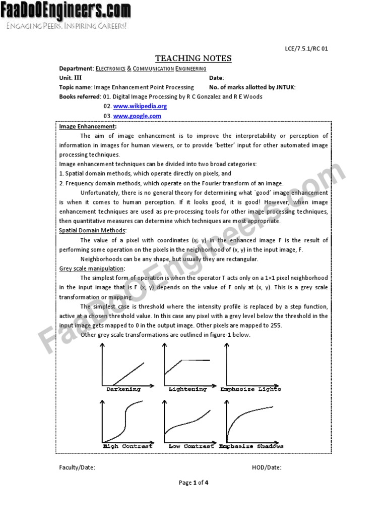 Digital Image Processing Unit-3 | PDF | Optics | Electromagnetic Radiation