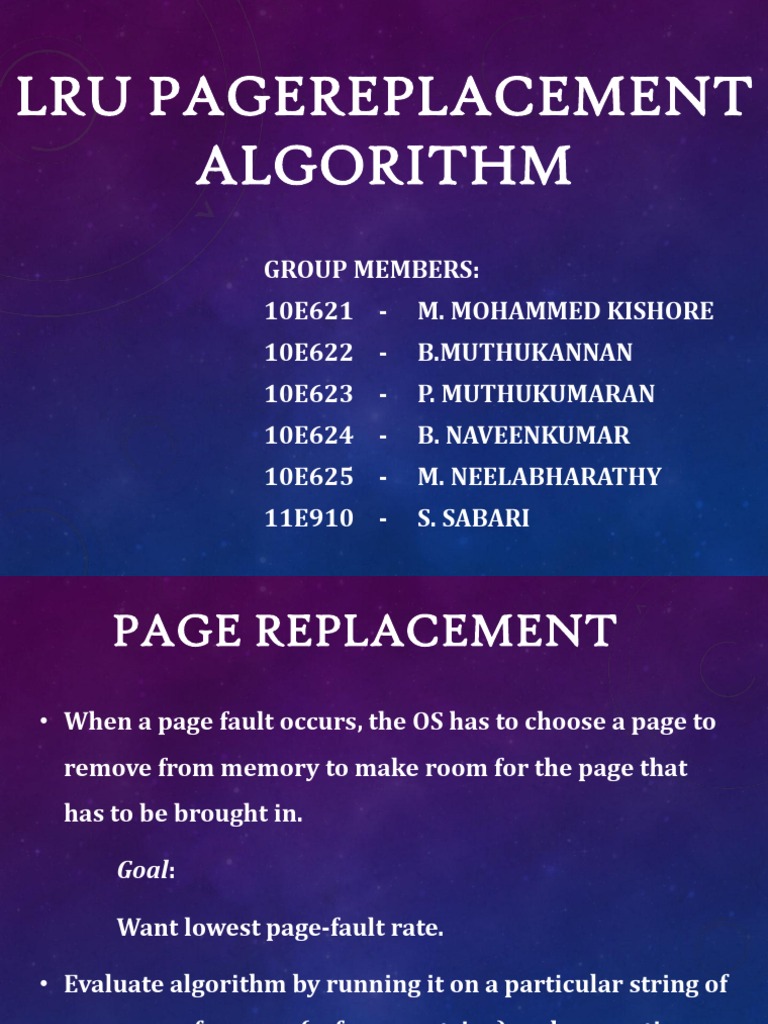 LRU Algorithm | PDF | Computer Science | Computer Programming
