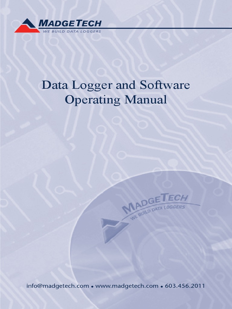 MadgeTech Software Manual | PDF | Usb | Installation (Computer Programs)