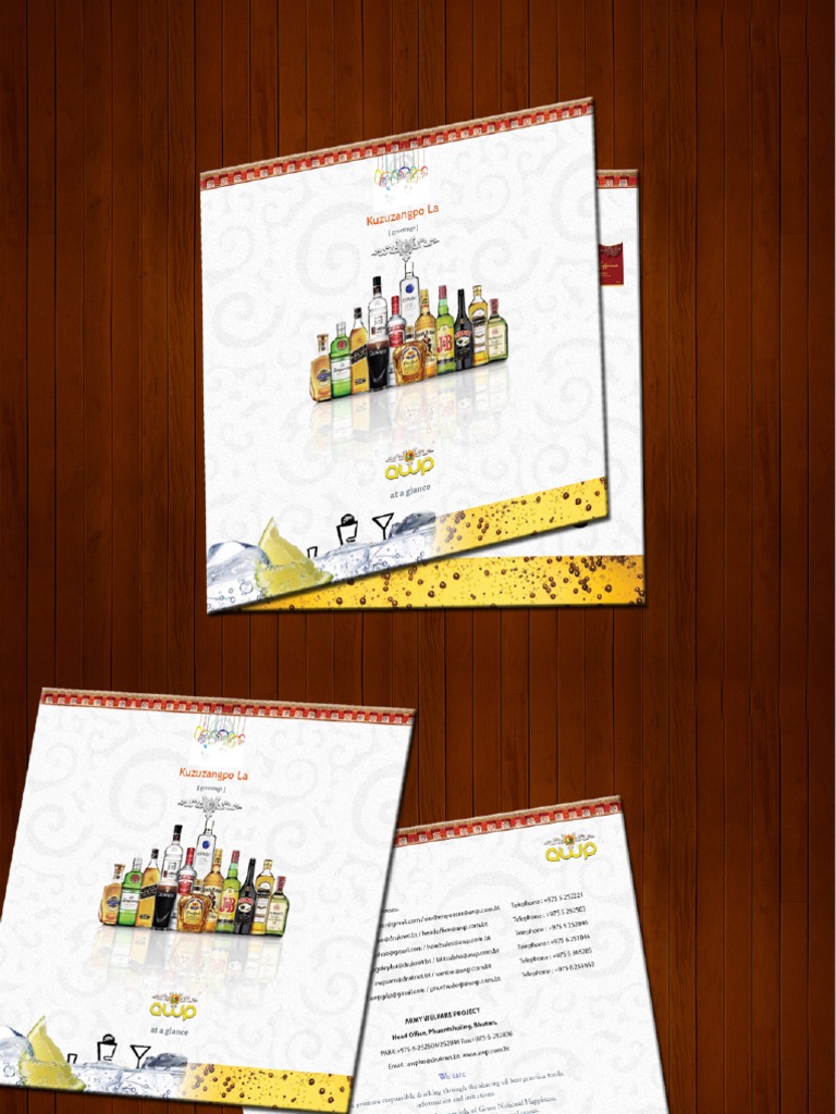AWP: Bhutan's Premier Beverage Producer | PDF | Alcoholic Drinks | Drink