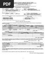 NPSC Wealth Declaration Form - 2019-1 | PDF | Financial Statement | Economies