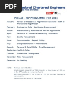 ICE CPD Development Plan Template | PDF | Sustainability | Project ...