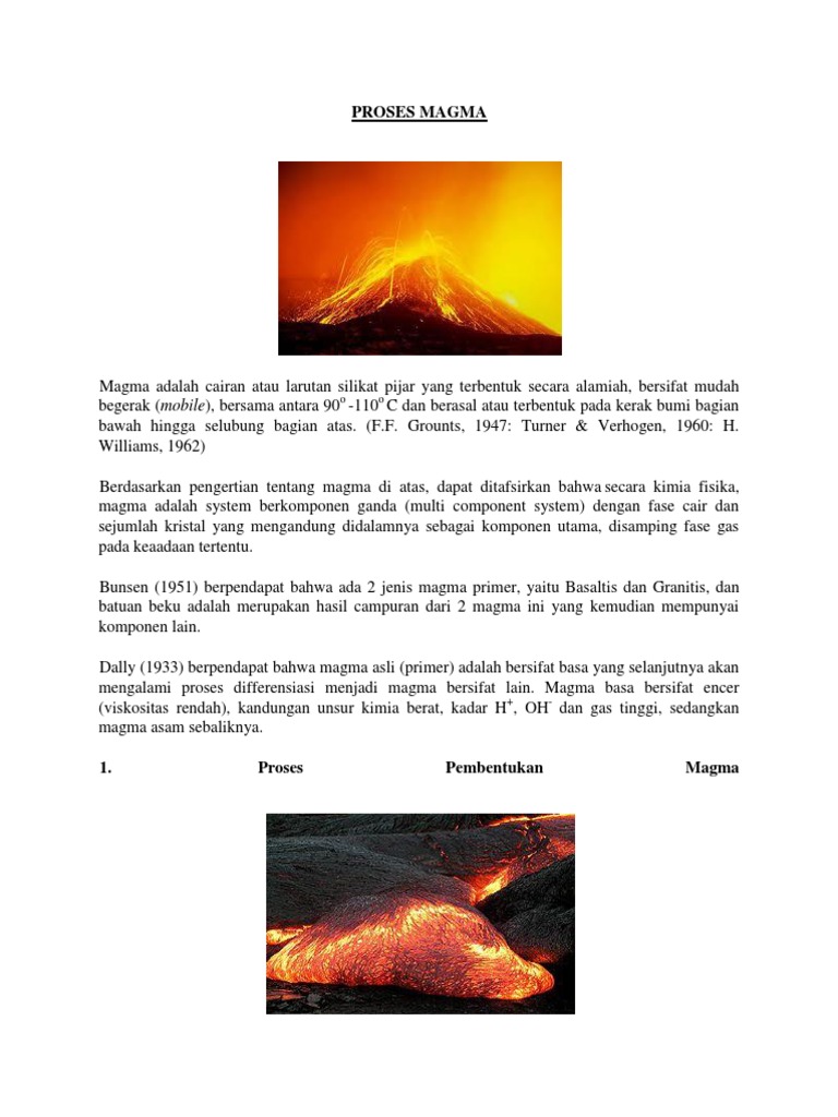 Proses Magma | PDF | Sains & Matematika