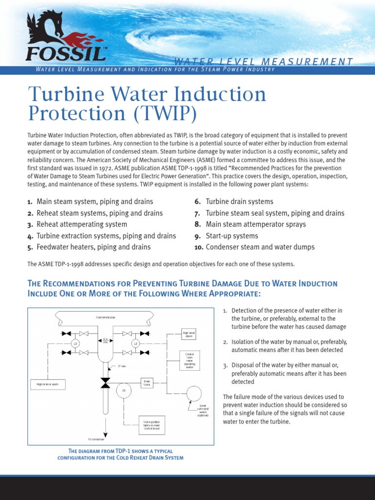 9340-1131 Turbine Water Induction Protection - TWIP | PDF | Steam ...