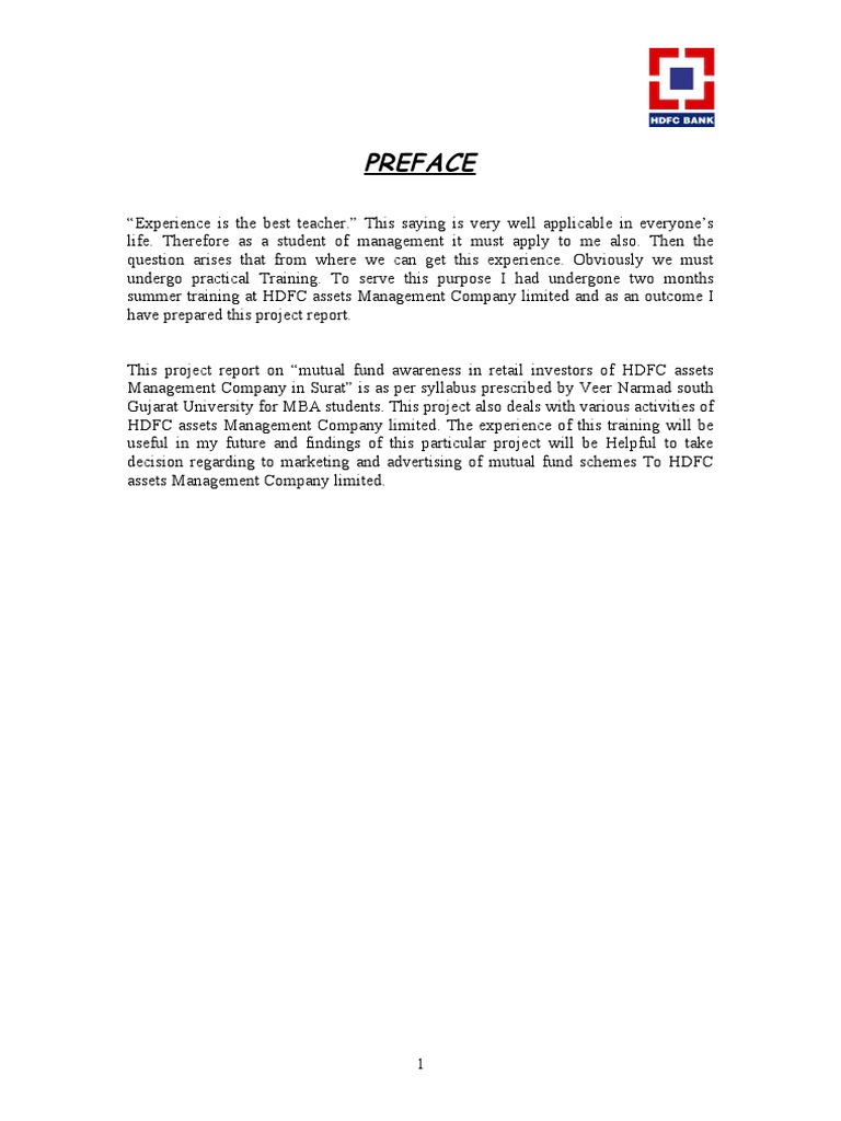 MARKETING STRATEGY OF - HDFC Mutual Fund | PDF | Mutual Funds | Investing