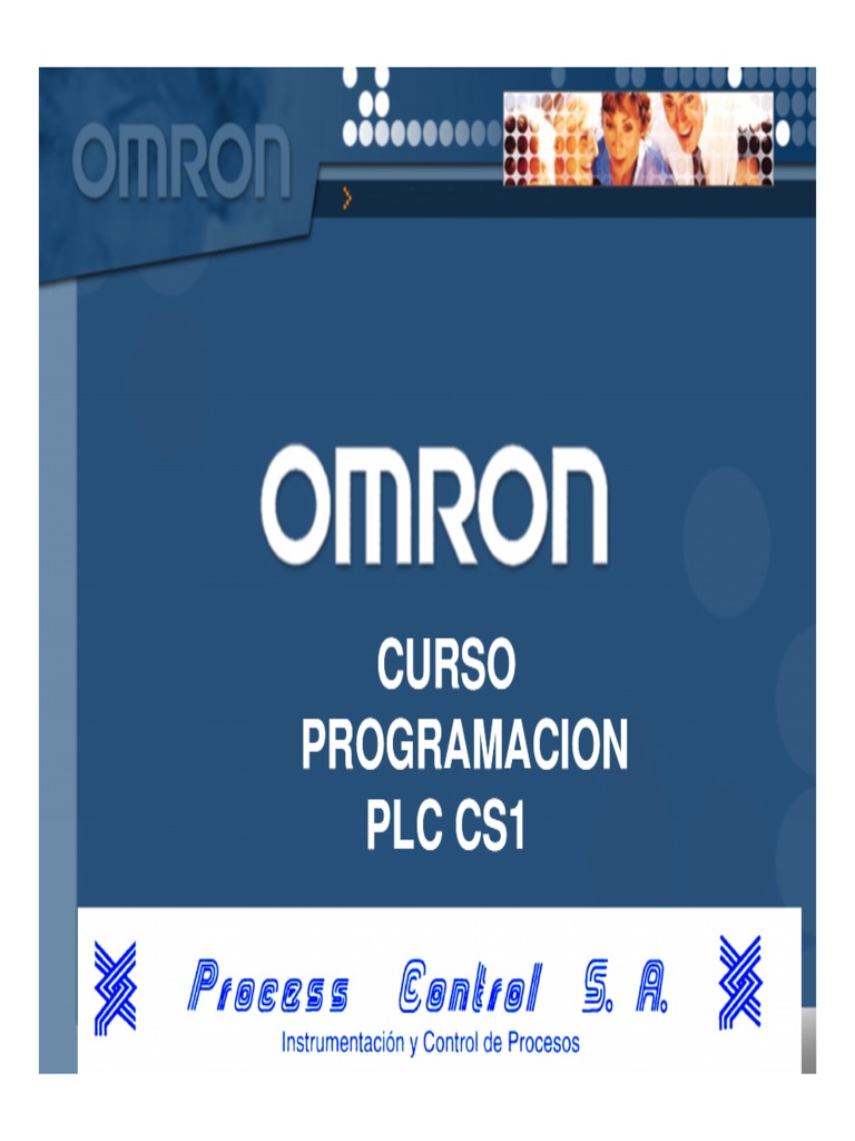 CAP. 1 Curso PLC Omron | PDF | Controlador lógico programable | Unidad Central de procesamiento