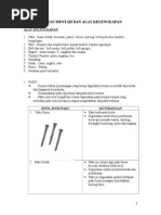 Topik 5 - Pembinaan Dinding, Pintu & Tingkap | PDF