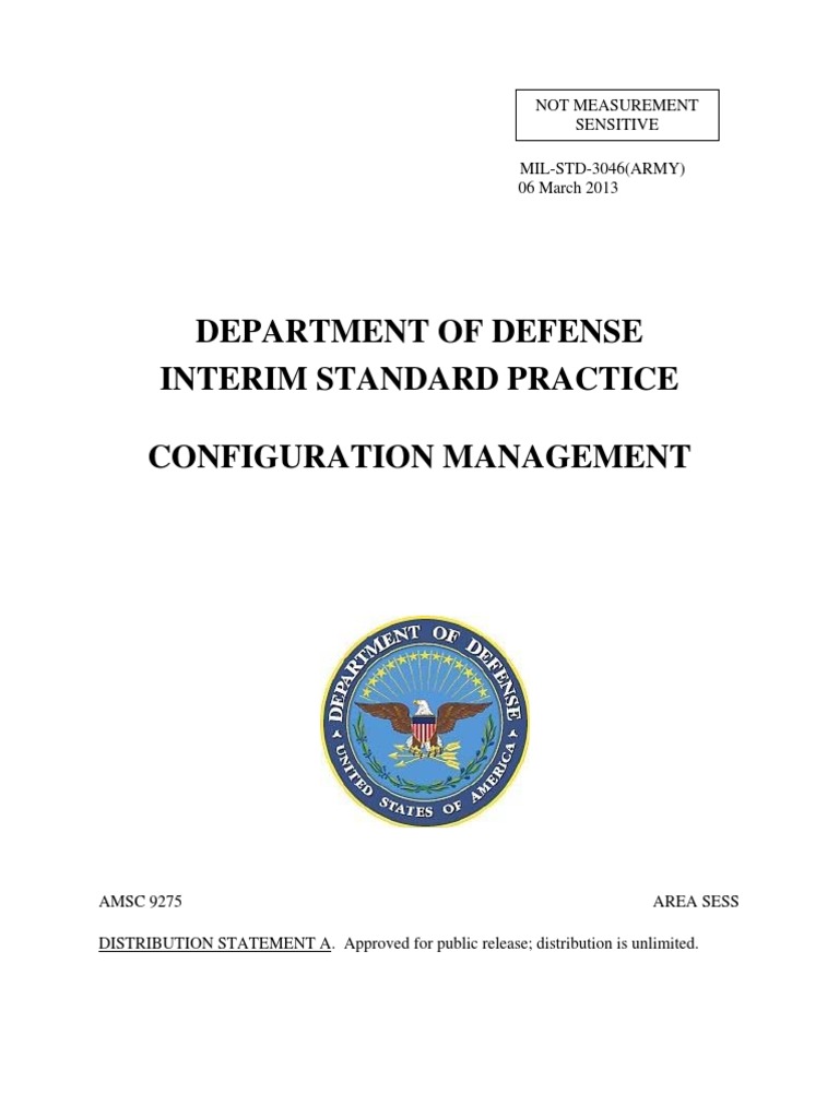 MIL-STD-3046.pdf | Specification (Technical Standard) | Verification And Validation | Free 30 ...