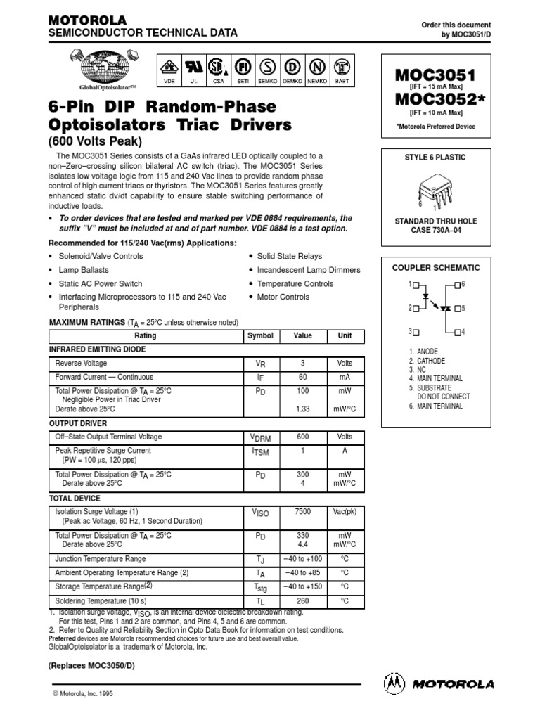 Moc3051 PDF | PDF | Science & Mathematics | Computers