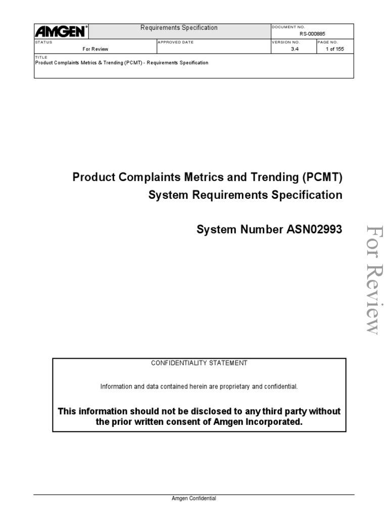 PCMT Reports | PDF | Specification (Technical Standard) | Databases