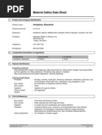 Acetylene Safety Data Sheet | PDF | Personal Protective Equipment ...