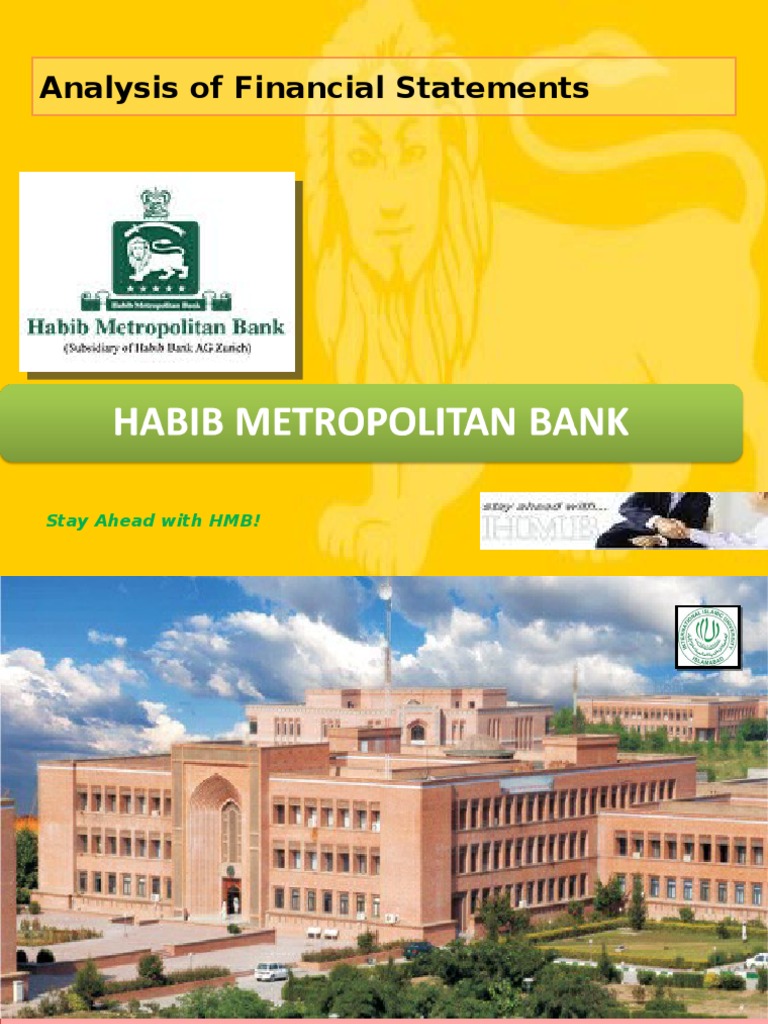 Analysis of Habib Metropolitan Bank LTD Pakistan | PDF | Market ...