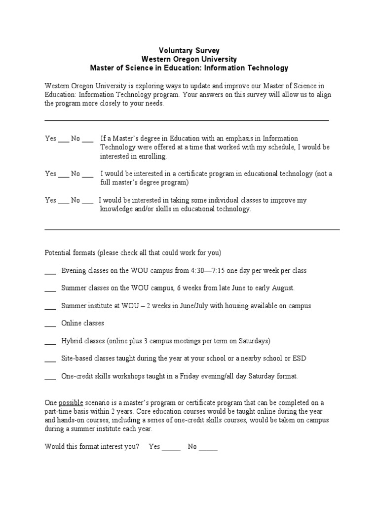 Tech Survey | PDF | Educational Technology | Online And Offline