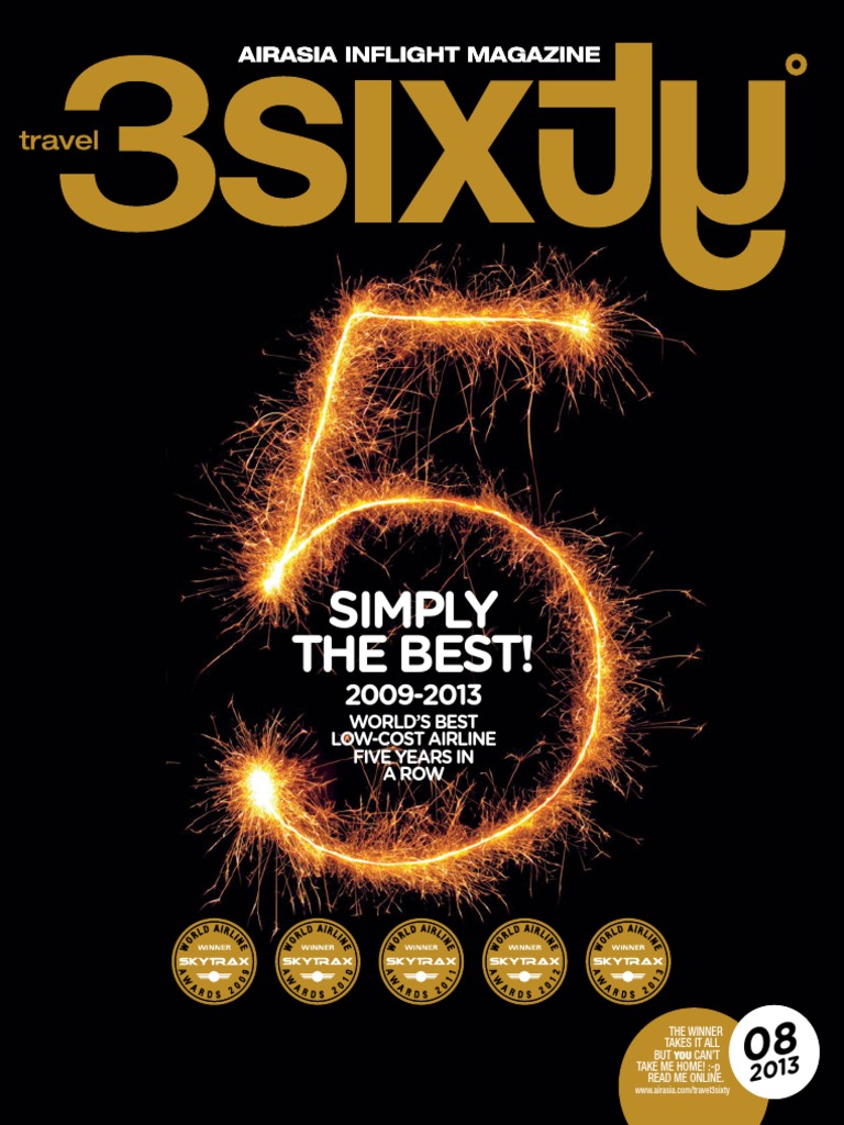 Airasia Magazine August 2013 | PDF | Low Cost Carrier | Transport