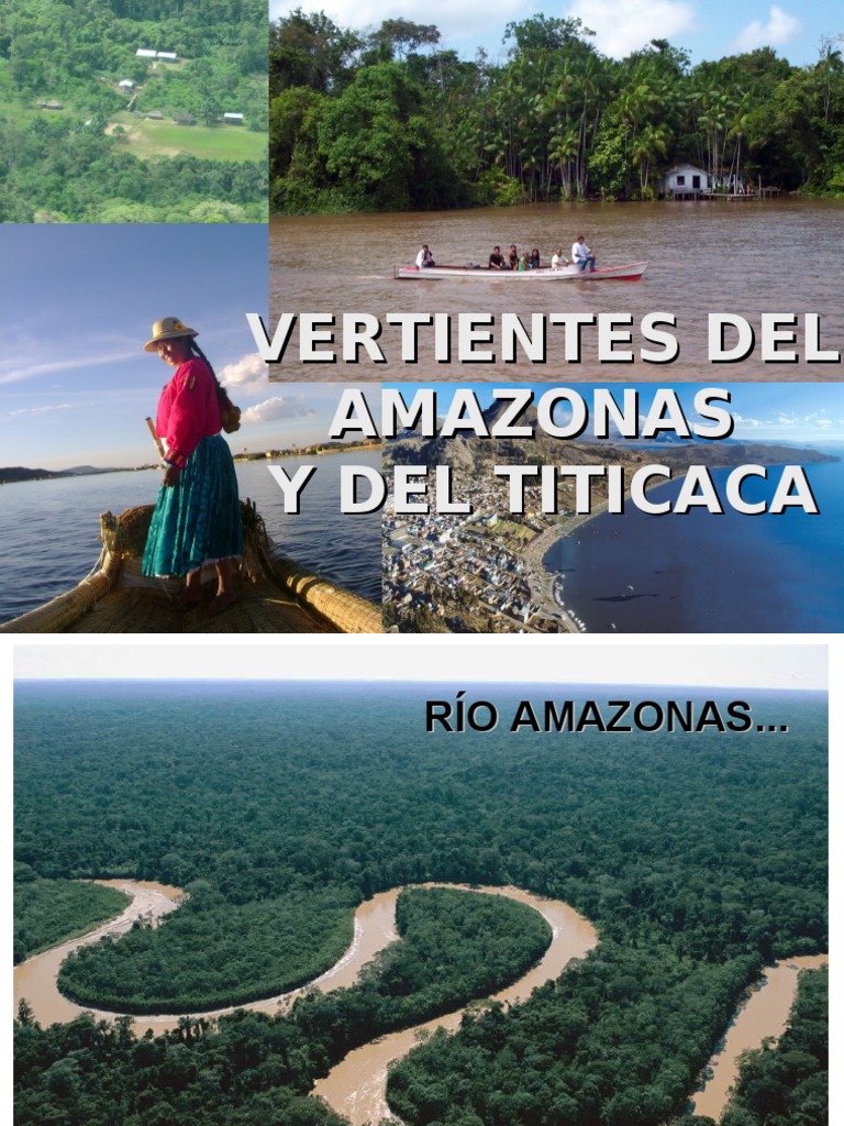 Vertientes Del Amazonas y Titicaca | PDF | Río | río Amazonas