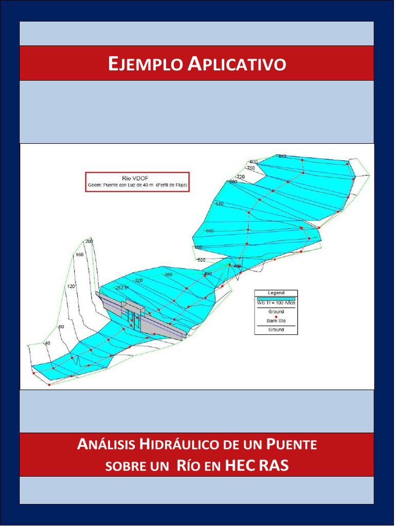 Aplicación Con HEC RAS | PDF | Hidrología | Río