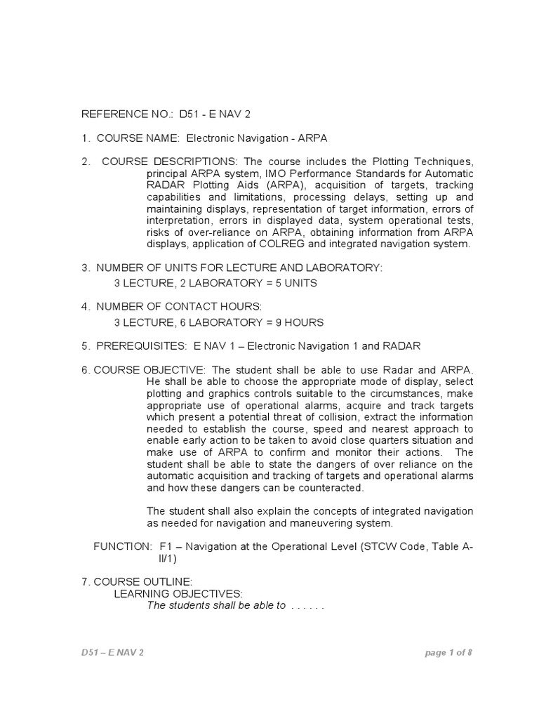 Mastering Modern Navigation: An In-Depth Guide to Electronic Navigation ...