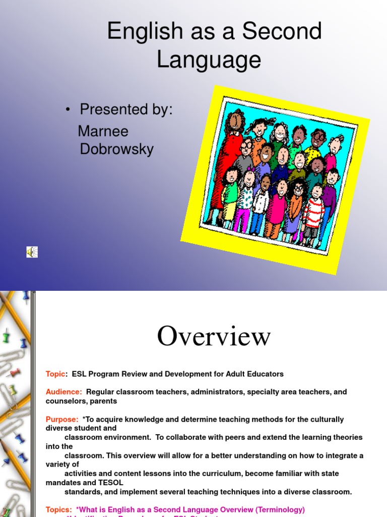ESL Program Development for Educators | PDF | English As A Second Or ...