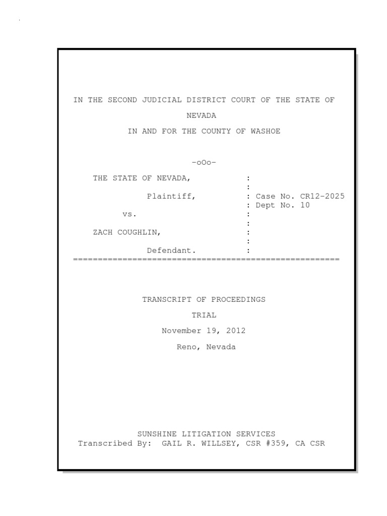 11 13 12 0204 62337 2025 63341 Transcript of Proceedings - 189166gw ...