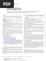 Astm D1193 PDF | PDF | Water | Electrical Resistivity And Conductivity