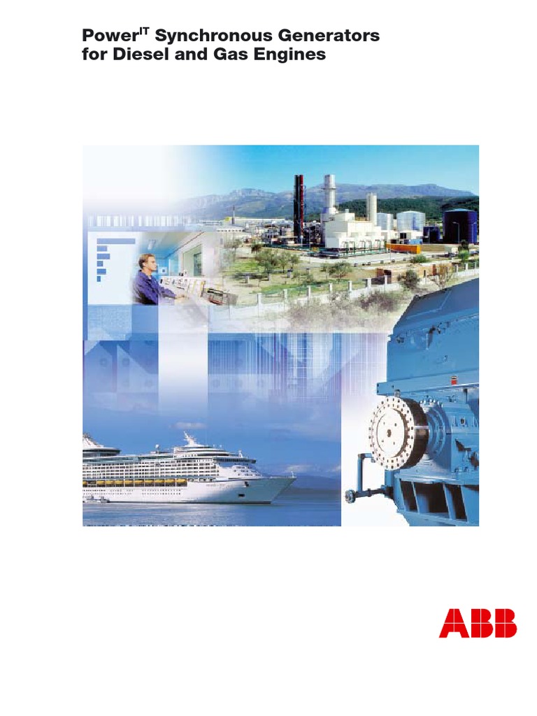 ABB Synchronous Generators | PDF | Electric Generator | Bearing ...