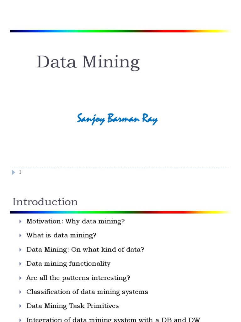 Data Mining Notes Pdf Data Mining Data Warehouse 8362
