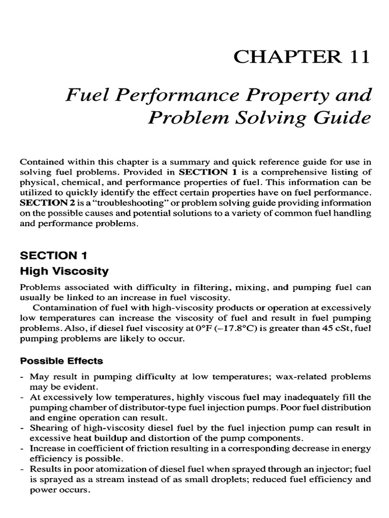 Fuel Field Manual | PDF | Combustion | Gasoline