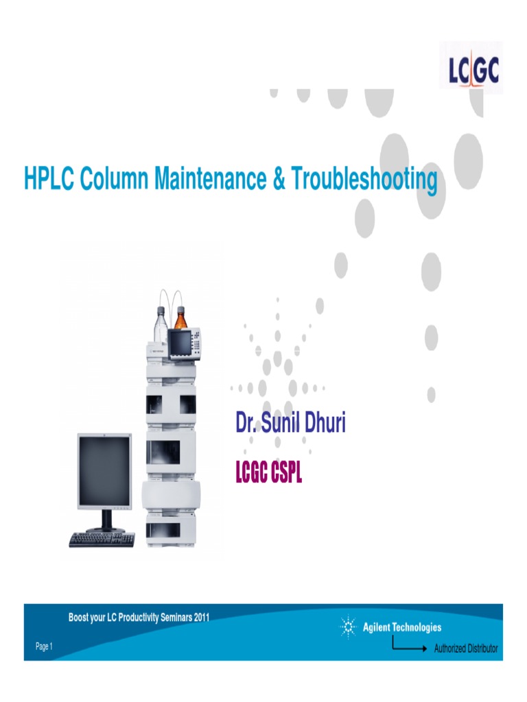 HPLC Troubleshooting | PDF | High Performance Liquid Chromatography ...
