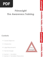 Basic Fire Fighting Training | PDF | Fires | Firefighting