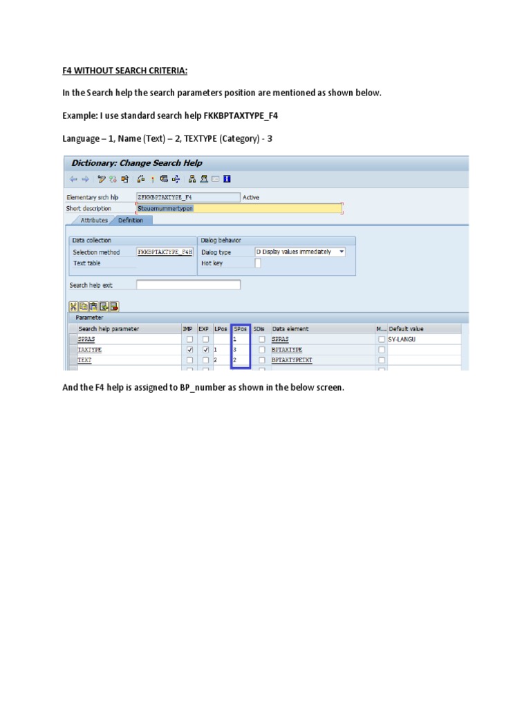 SAP CRM Web UI F4 Help Without Search Criteria | PDF