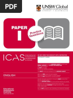 Reach and ICAS Sample Questions Writing Persuasive Paper I | PDF | Argument